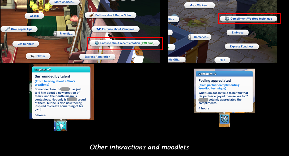 Contextual Social Interactions – Lumpinou's Sims 4 mods