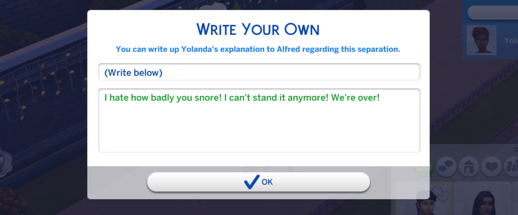 Custody & Permanent Separations – a Sims 4 Mod – Lumpinou's Sims 4 mods