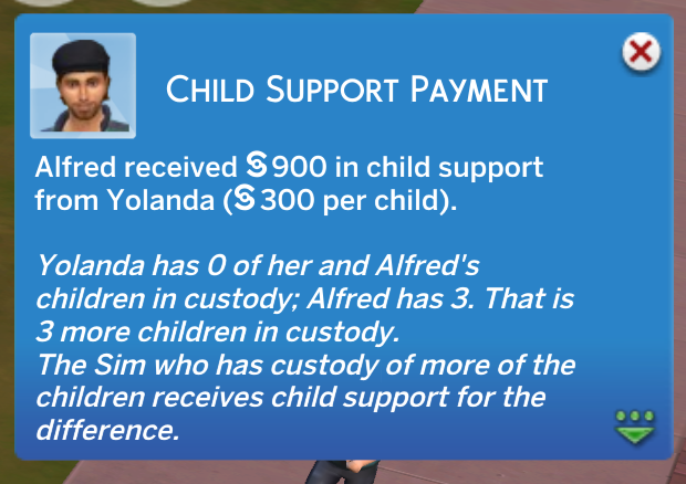 Custody & Permanent Separations – a Sims 4 Mod – Lumpinou's Sims 4 mods