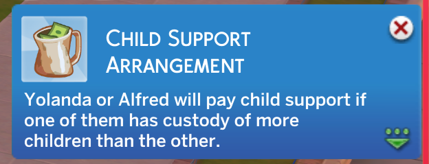 Custody & Permanent Separations – a Sims 4 Mod – Lumpinou's Sims 4 mods
