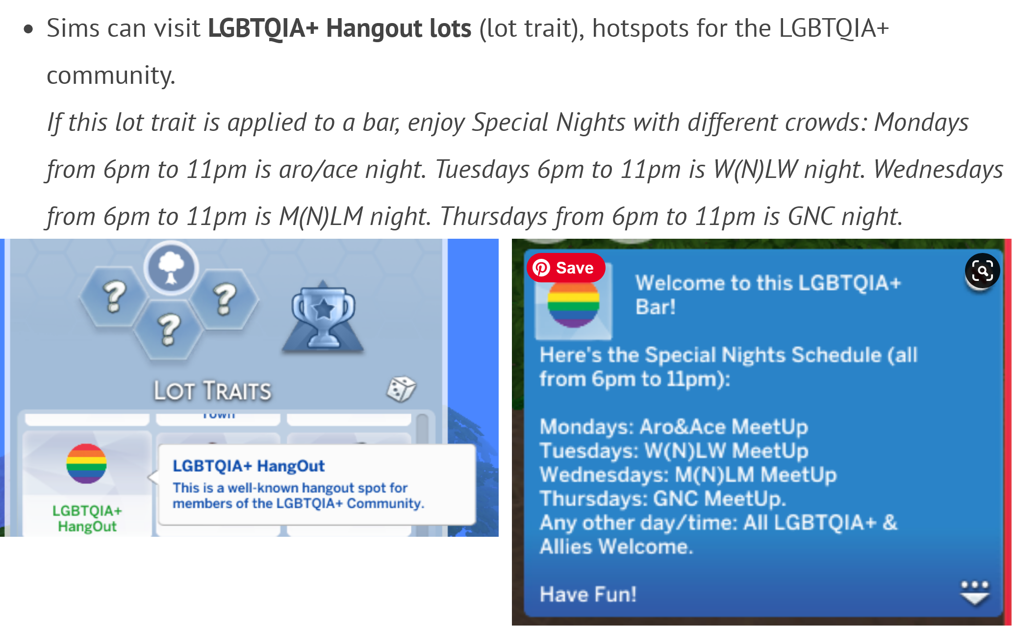 Lumpinou’s LGBTQIA+ / Gender & Orientation Overhaul Mod (Sims 4 ...