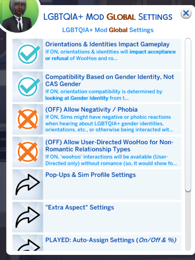 Lumpinou’s LGBTQIA+ / Gender & Orientation Overhaul Mod (Sims 4 ...