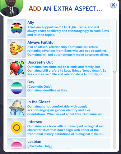 Lumpinou’s LGBTQIA+ / Gender & Orientation Overhaul Mod (Sims 4 ...