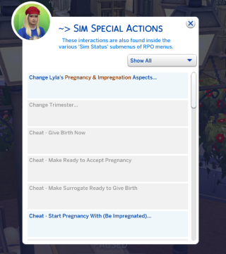 RPO Core Library / General Info – Lumpinou's Sims 4 mods